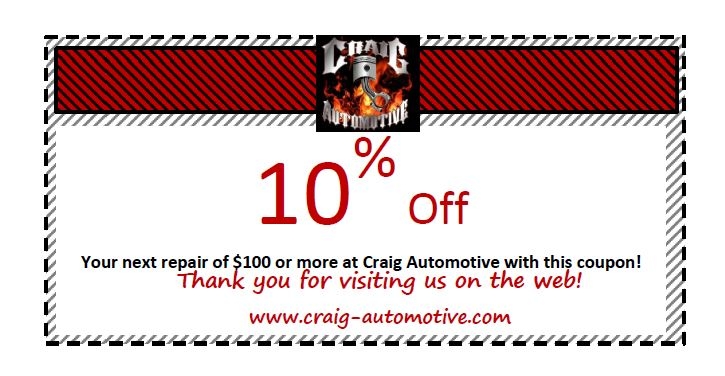 About Us - Craig Automotive Serving Georgetown, TX and surrounding areas